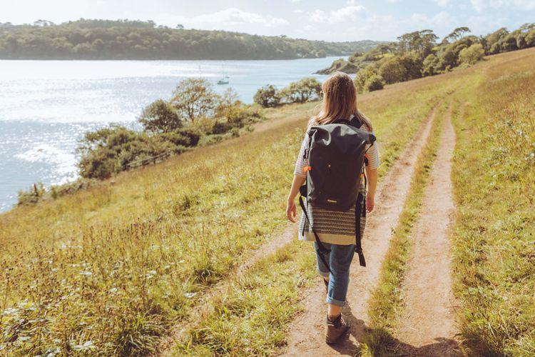 Walking cliff paths to clear water | Canopy & Stars