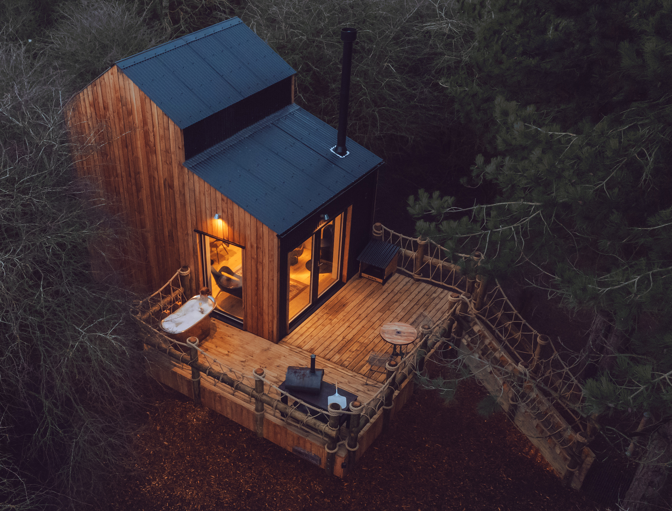Two Pines | Treehouse in Northamptonshire | Canopy & Stars