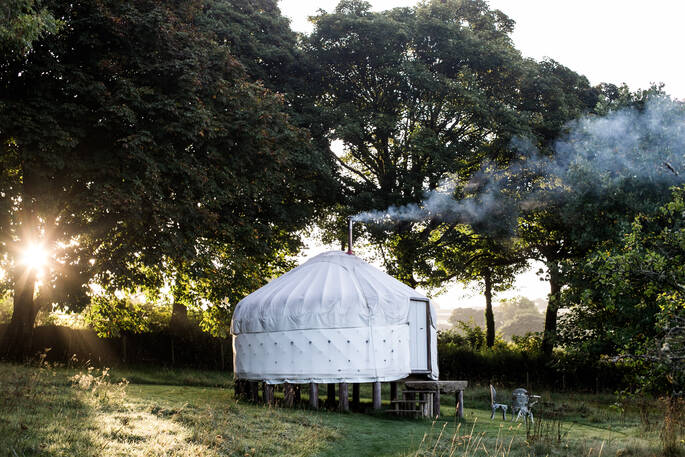 yurt camping cornwall