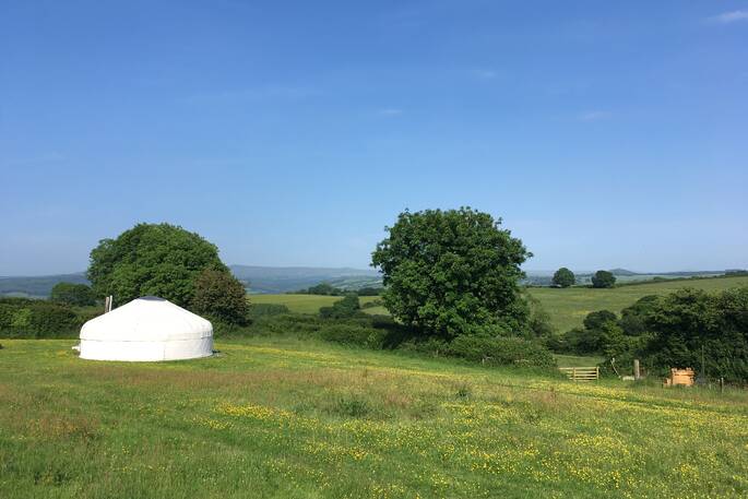 Great Links at Devon Yurt | Yurt in Devon | Canopy & Stars