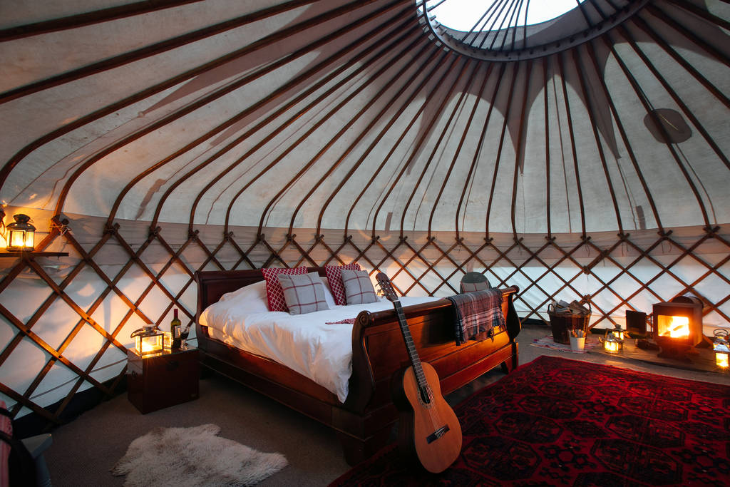 Great Links at Devon Yurt | Yurt in Devon | Canopy & Stars