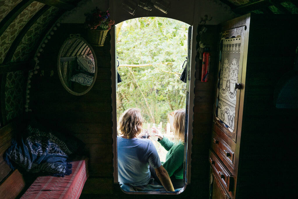 The Vintage Vardos | Camp in Devon | Canopy & Stars