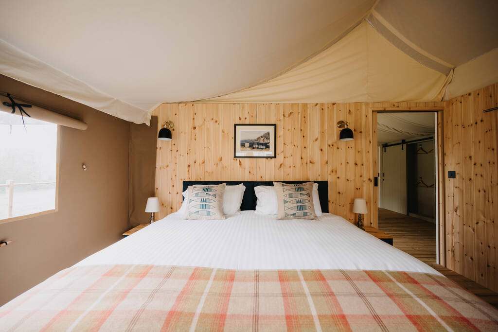 Flora | Safari tent in Devon | Canopy & Stars