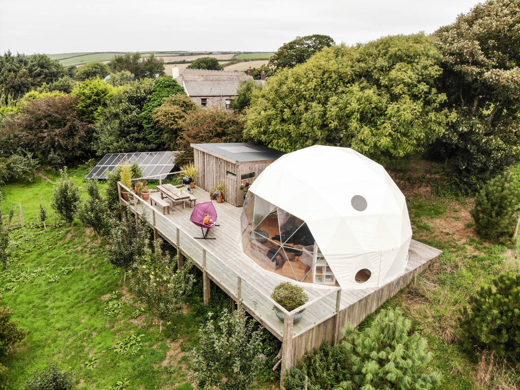 The Loveland Pod | Geodome in Devon | Canopy & Stars