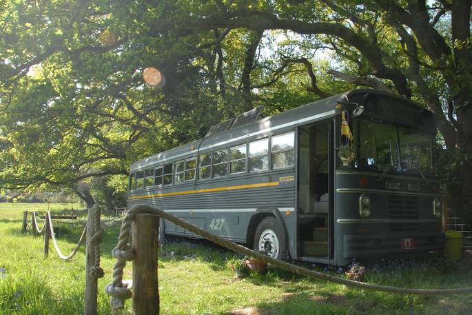 Bus 'n' Breakfast | Bus in Dorset | Canopy & Stars