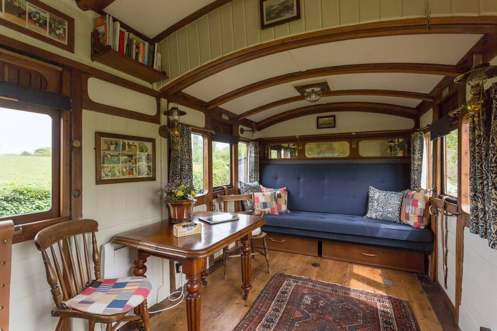 Camping Coach | Train carriage in Dorset | Canopy & Stars