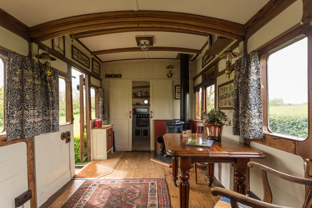 Camping Coach | Train carriage in Dorset | Canopy & Stars