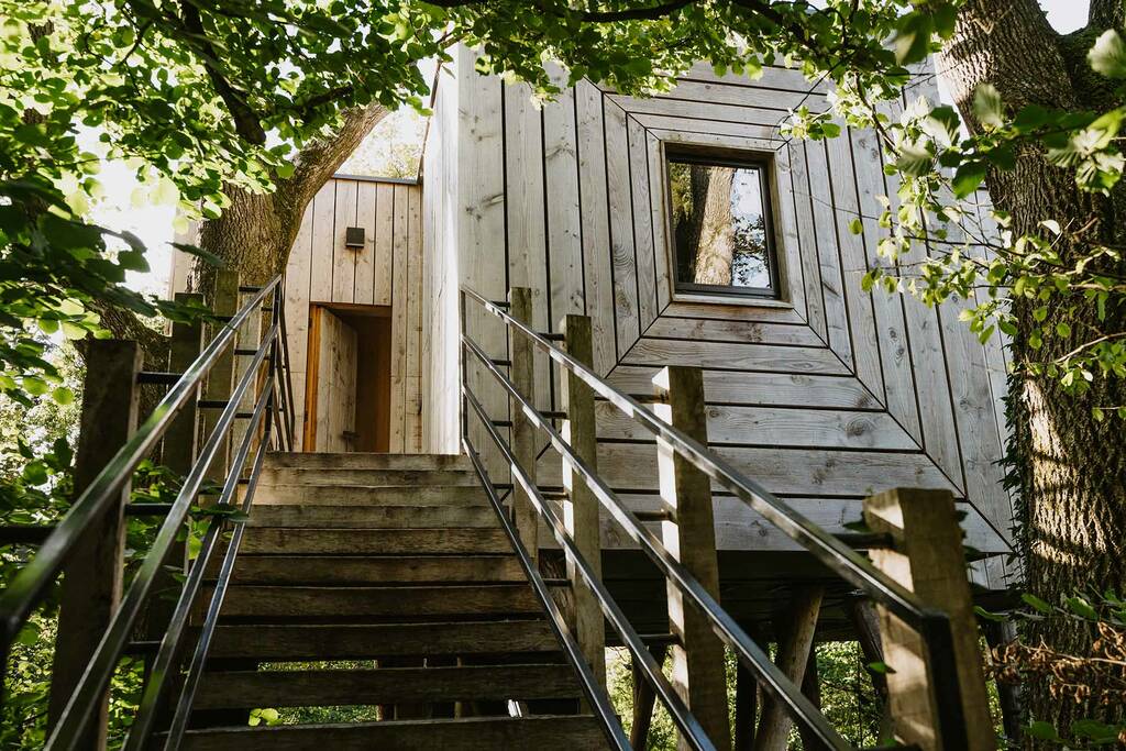 Pinwheel Treehouse | Treehouse in Dorset | Canopy & Stars