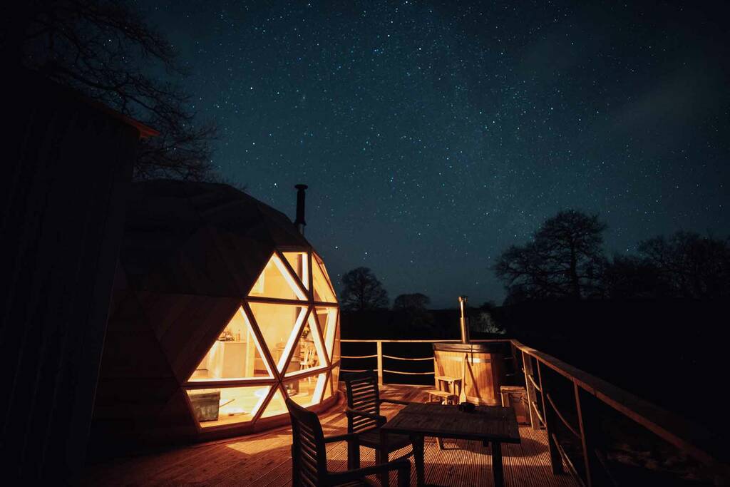 Nova Dome | Cabin in Herefordshire | Canopy & Stars