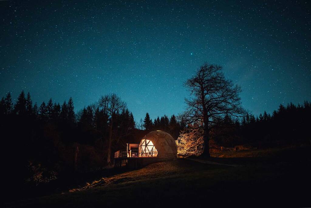 Nova Dome | Cabin in Herefordshire | Canopy & Stars