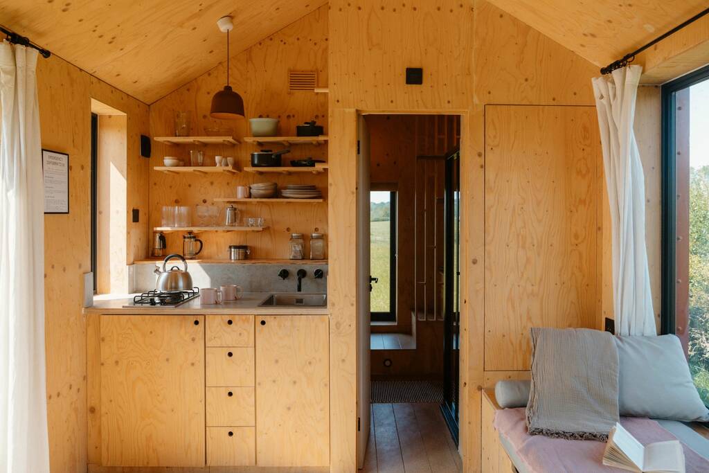 The Red Cabin Rolvenden | Cabin in Kent | Canopy & Stars