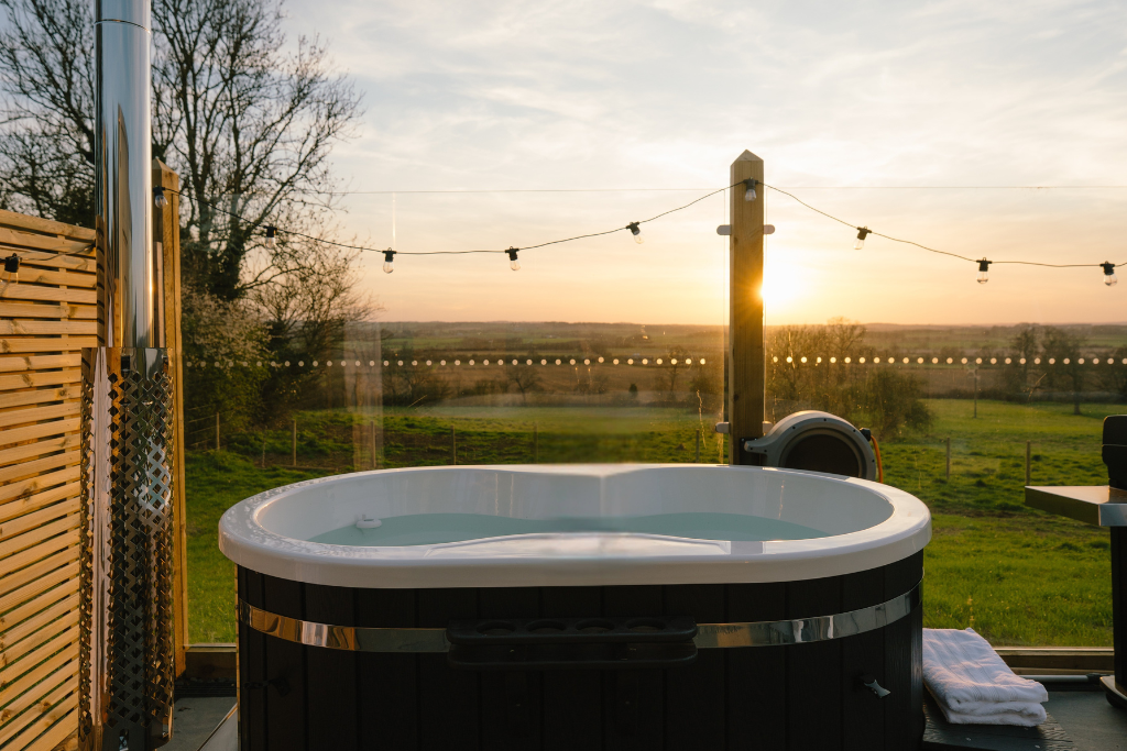 The Den at Lazy Fox Hideaway | Cabin in Rutland | Canopy & Stars