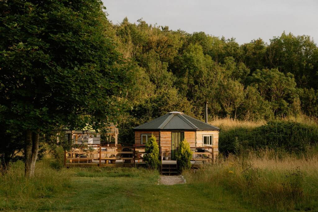 The Octagon Hut on Hadrian’s Wall | Cabin in Northumberland | Canopy ...