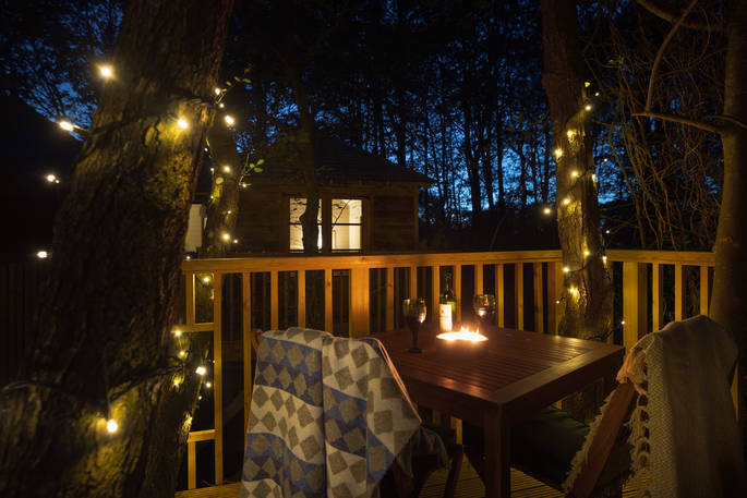 The Owl House | Treehouse in Shropshire | Canopy & Stars