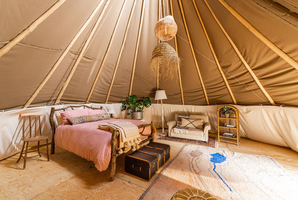 Park Tipi | Tipi in Somerset | Canopy & Stars
