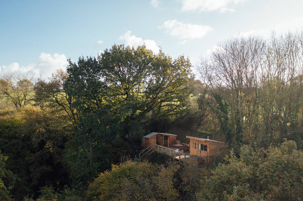 The Pennard Hide | Treehouse in Somerset | Canopy & Stars