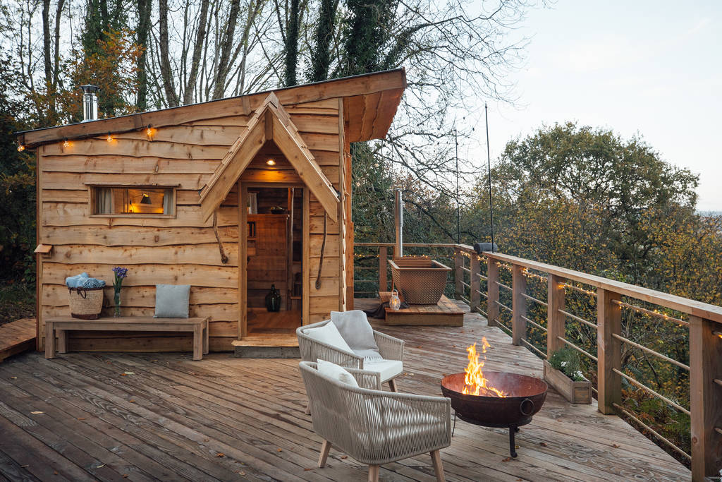 The Pennard Hide | Treehouse in Somerset | Canopy & Stars