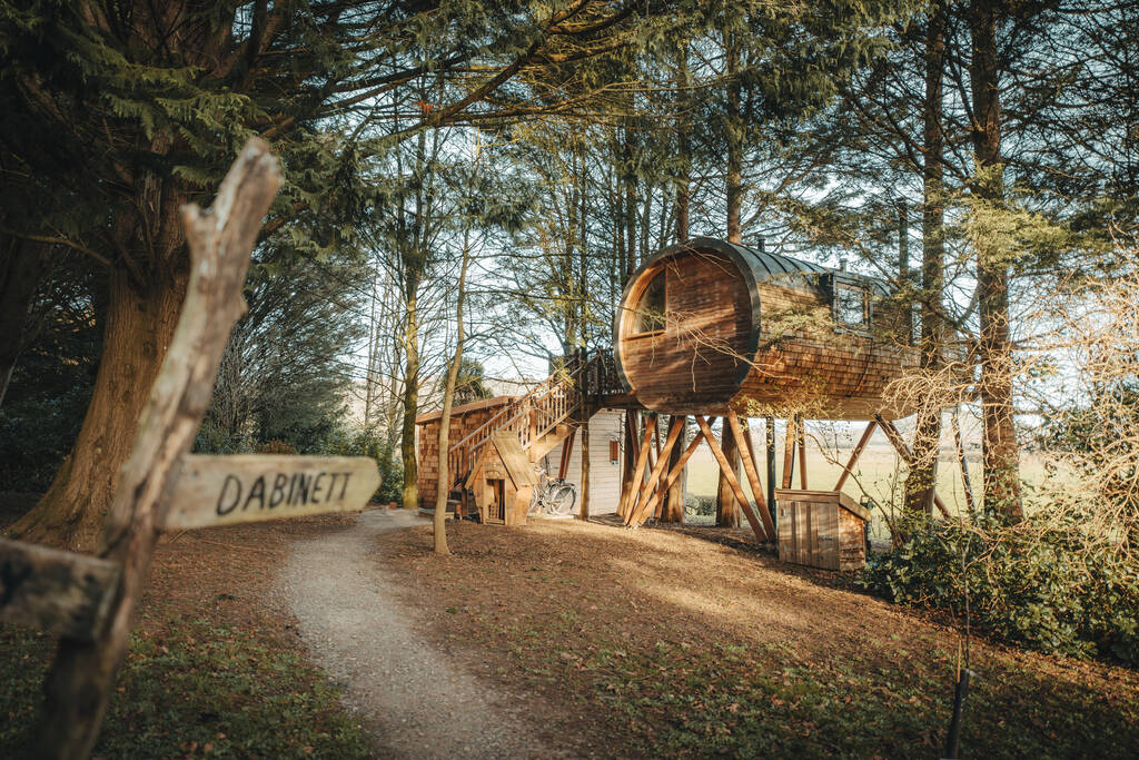 Dabinett Treehouse | Treehouse in Somerset | Canopy & Stars