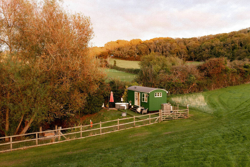 Lady's Well | Shepherd's hut in Somerset | Canopy & Stars