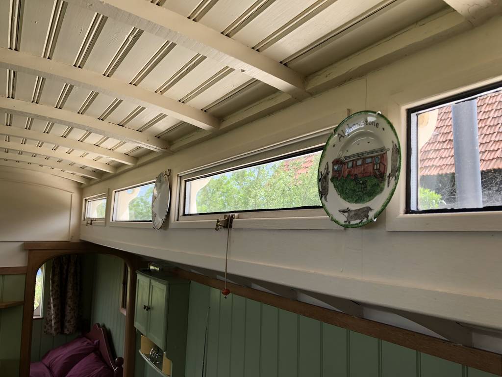 Maroon Fairground Wagon | Wagon in Suffolk | Canopy & Stars