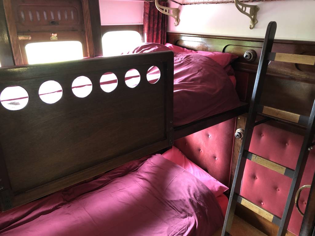The Victorian Railway Carriage | Train carriage in Suffolk | Canopy & Stars