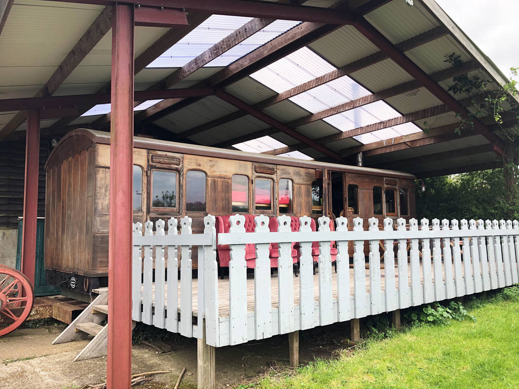 The Victorian Railway Carriage | Train carriage in Suffolk | Canopy & Stars