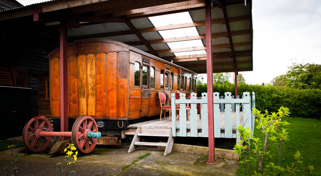 The Victorian Railway Carriage | Train carriage in Suffolk | Canopy & Stars