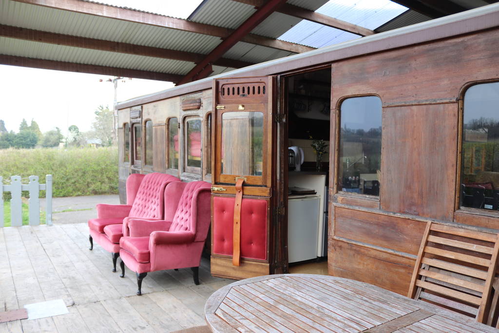 The Victorian Railway Carriage | Train carriage in Suffolk | Canopy & Stars