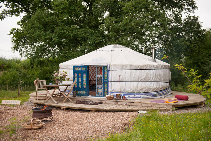 Purple Emperor | Yurt in Sussex | Canopy & Stars