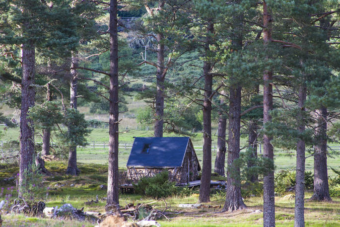 Arnor The Rangers Hut | Cabin in Highland | Canopy & Stars