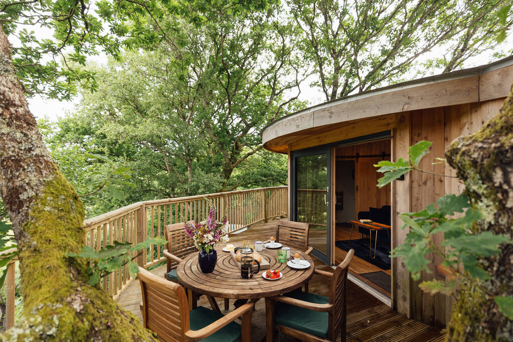 Ty'r Derw Treehouse | Treehouse in Ceredigion | Canopy & Stars