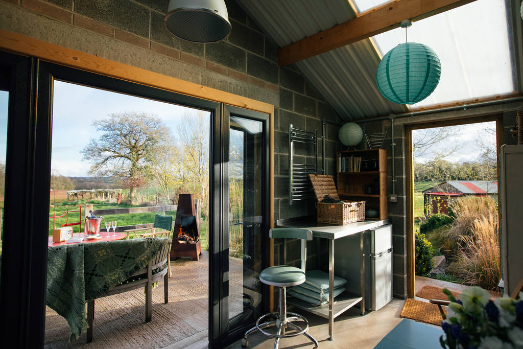 The Stripy Bothy | Bothy in Monmouthshire | Canopy & Stars