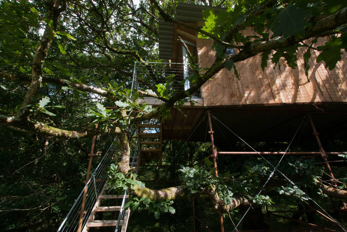 Beudy Banc Treehouse | Treehouse in Powys | Canopy & Stars