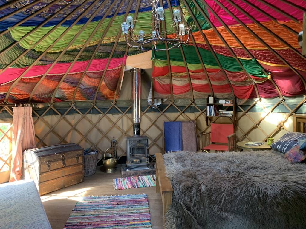 Old Larch Yurt | Yurt in Powys | Canopy & Stars
