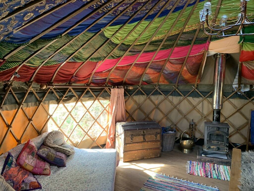 Old Larch Yurt | Yurt in Powys | Canopy & Stars