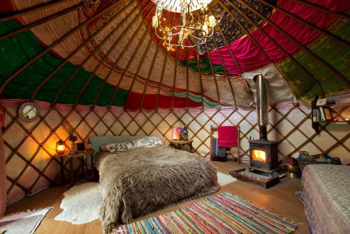 Old Larch Yurt | Yurt in Powys | Canopy & Stars