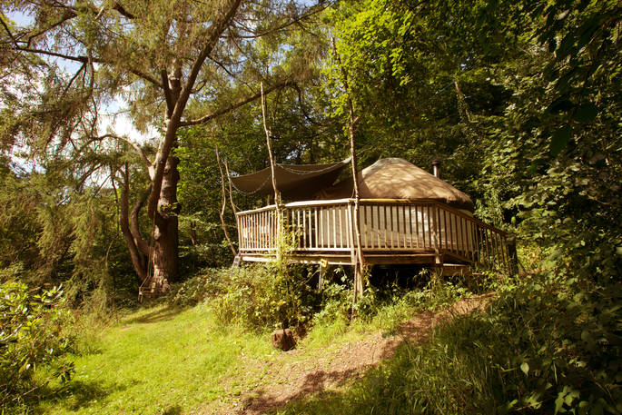 Old Larch Yurt | Yurt in Powys | Canopy & Stars