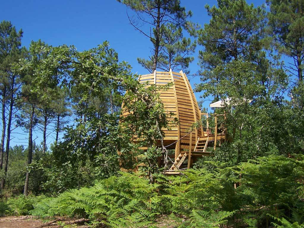 Oak Treehouse | Treehouse in Gironde | Canopy & Stars