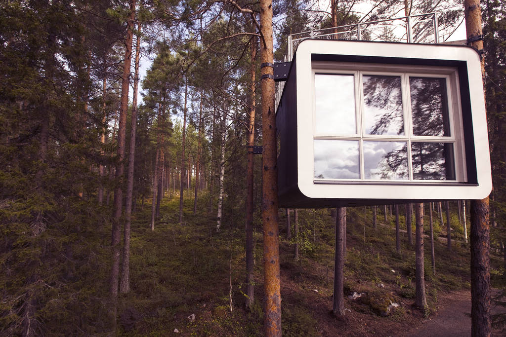 The Cabin at Treehotel | Treehouse in Norrbotten | Canopy & Stars
