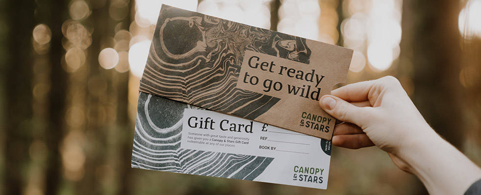 Gift Cards | Gift Voucher | Experience Gift | Canopy & Stars